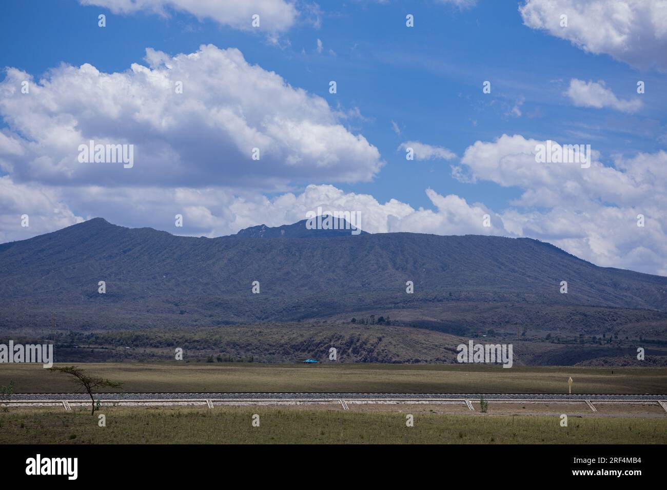 Mount Longonot is a stratovolcano located southeast of Lake Naivasha in ...