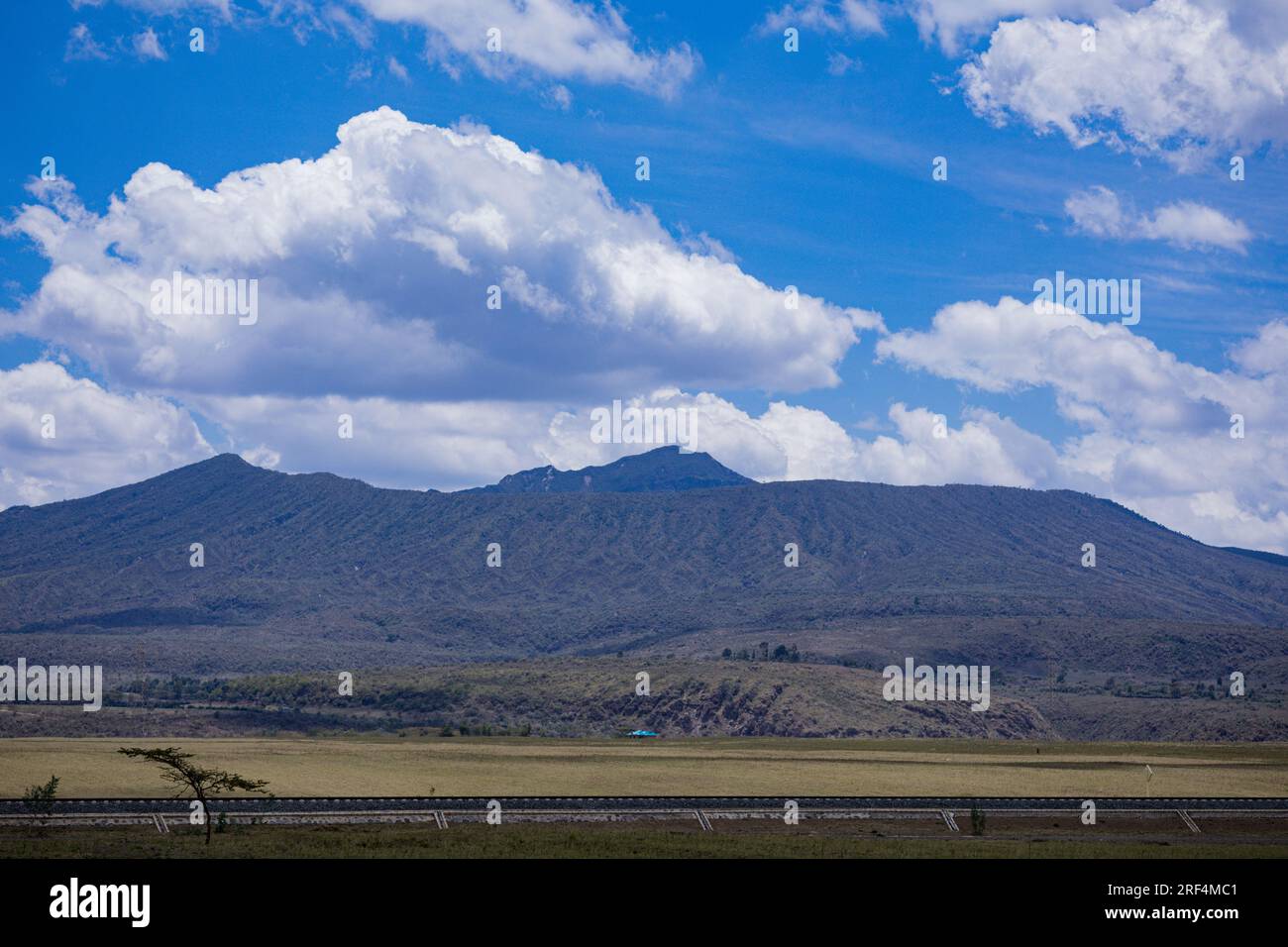 Mount Longonot is a stratovolcano located southeast of Lake Naivasha in ...