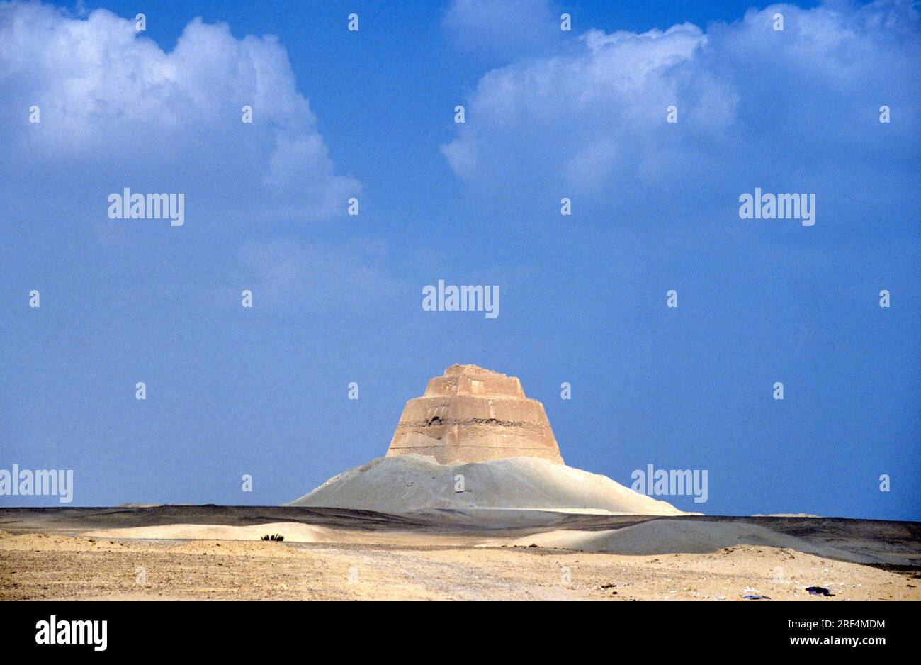 The wrong pyramid in Meidum, near Cairo. Egypt. One of the oldest ...