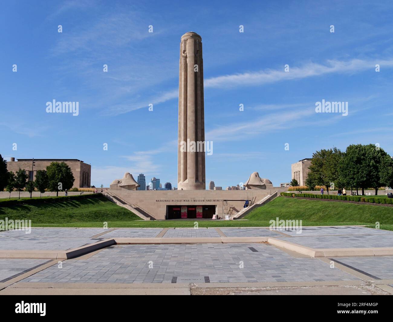 Kansas City, Missouri - July 29, 2023: Liberty Memorial and Union ...