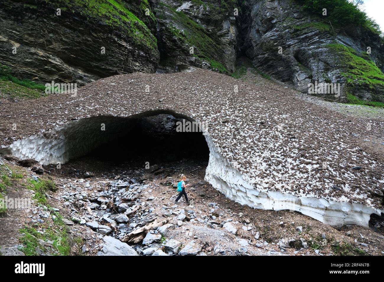Cirque du Fer-a-Cheval with Bout du Monde, the most grand alpine ...