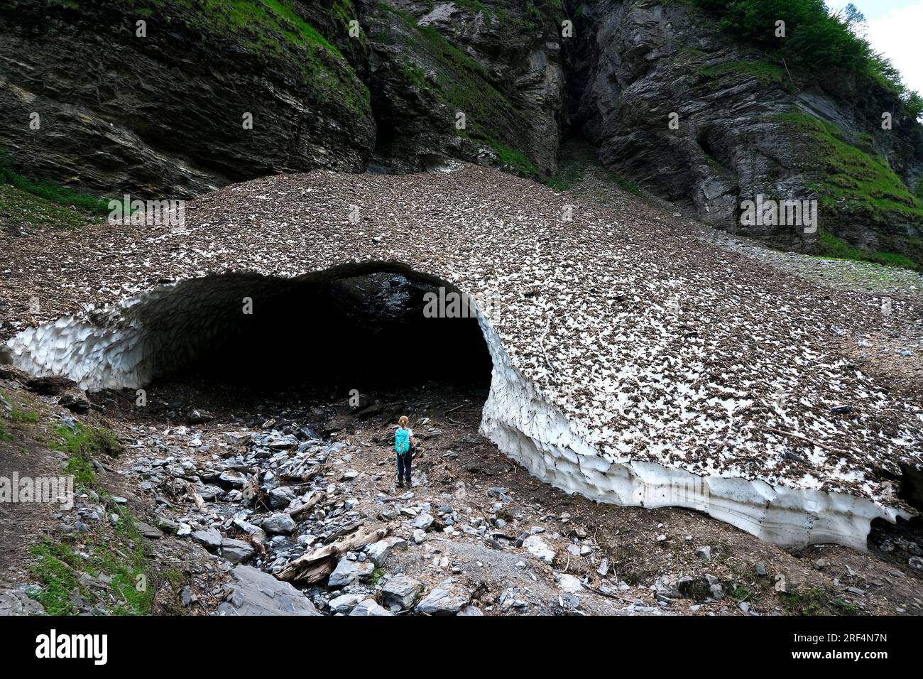 Cirque du Fer-a-Cheval with Bout du Monde, the most grand alpine ...