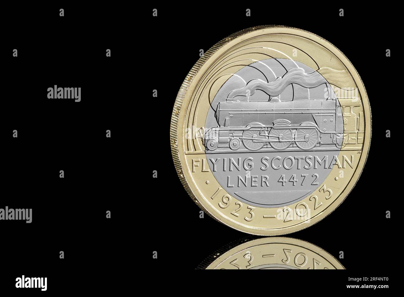 2023 £2 coin to commemorate the centenary of the Flying Scotsman steam ...