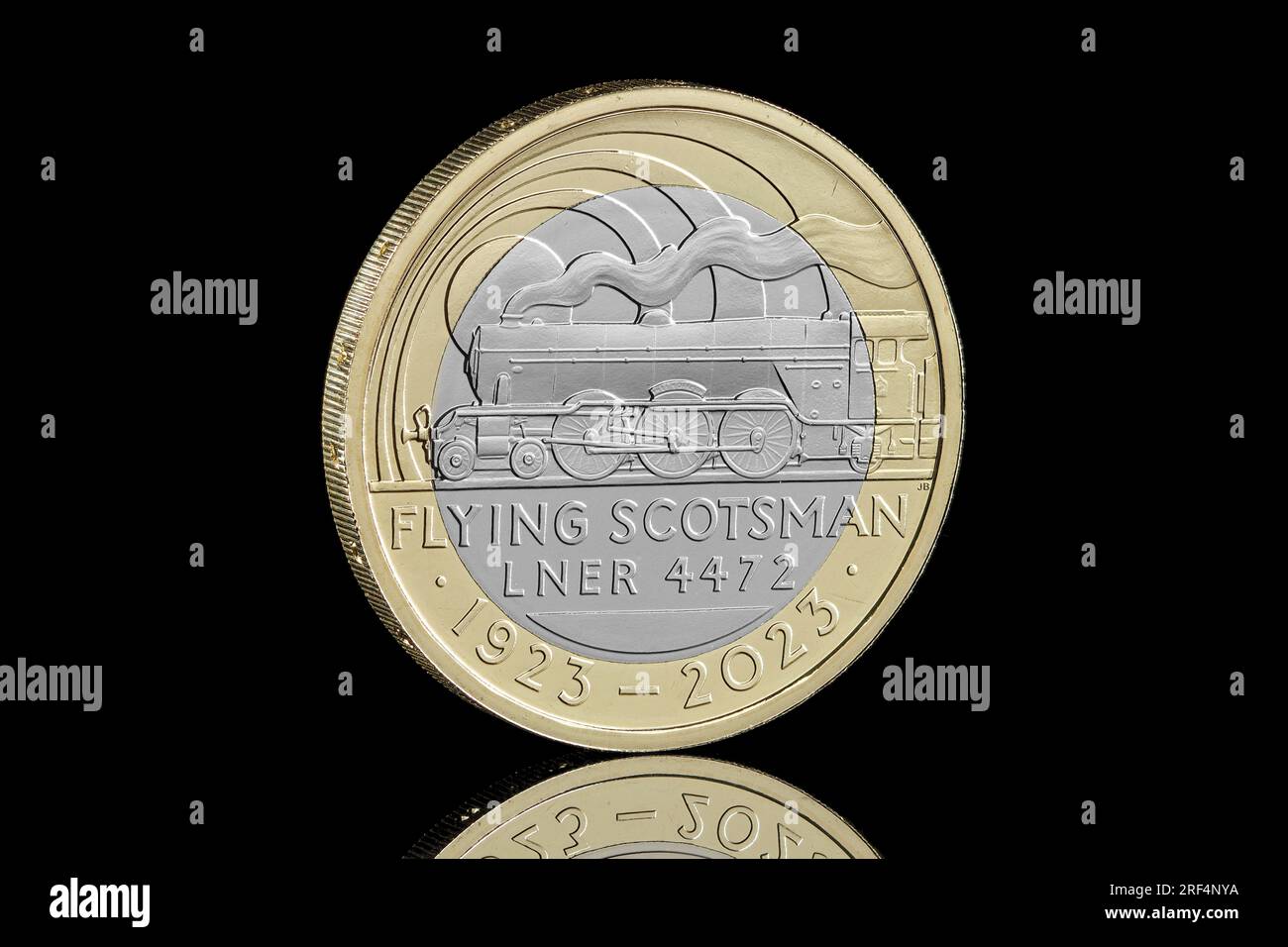 2023 £2 coin to commemorate the centenary of the Flying Scotsman steam ...