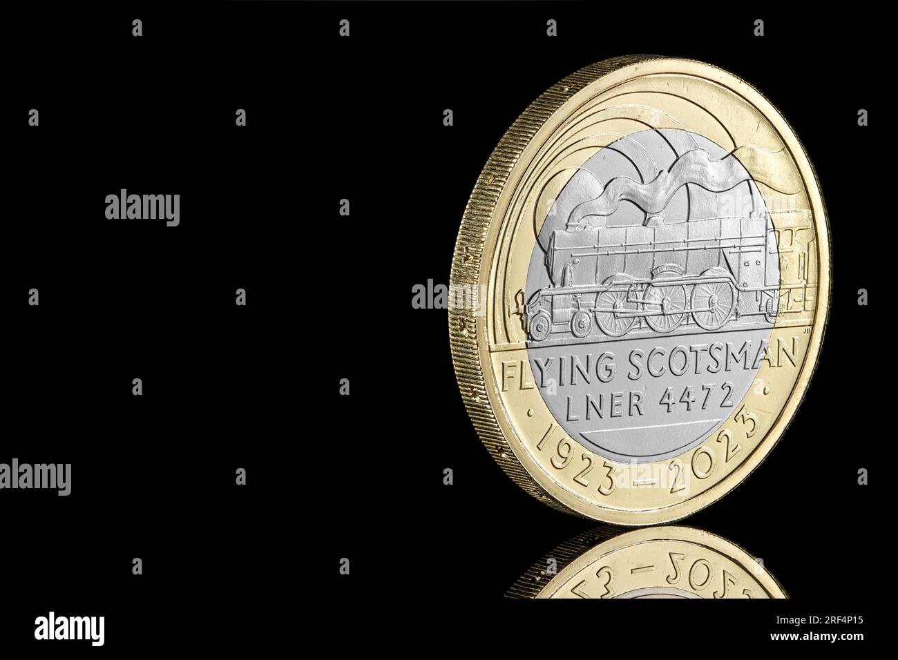 2023 £2 coin to commemorate the centenary of the Flying Scotsman steam ...