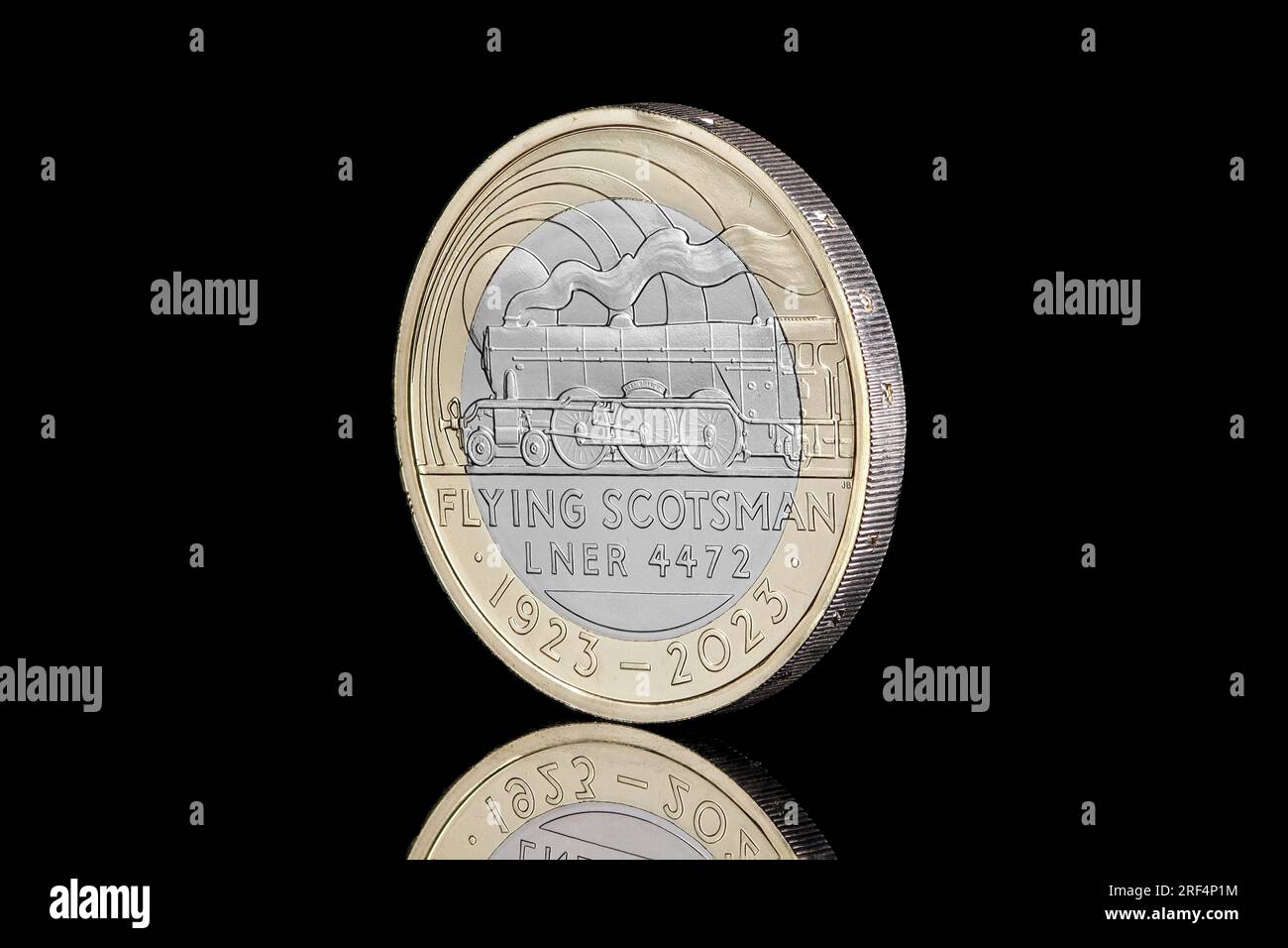 2023 £2 coin to commemorate the centenary of the Flying Scotsman steam ...
