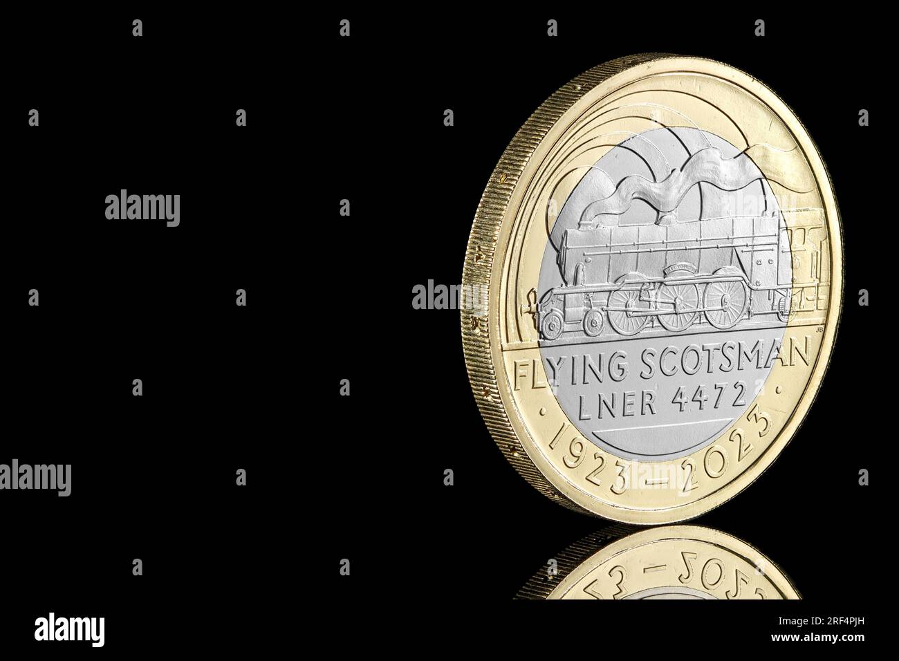 2023 £2 coin to commemorate the centenary of the Flying Scotsman steam ...