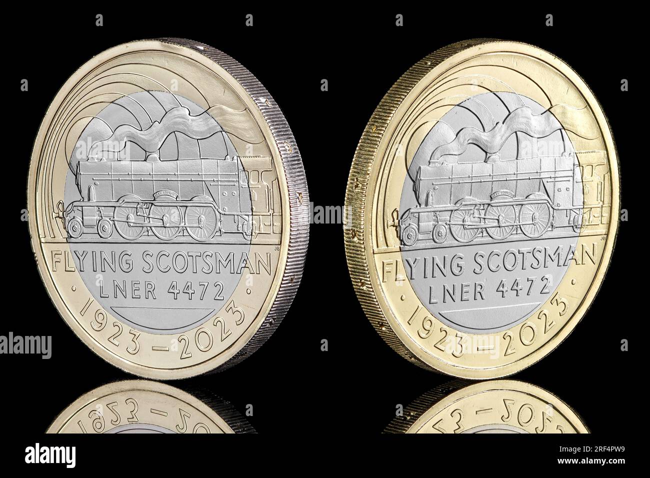 2023 £2 coin to commemorate the centenary of the Flying Scotsman steam ...