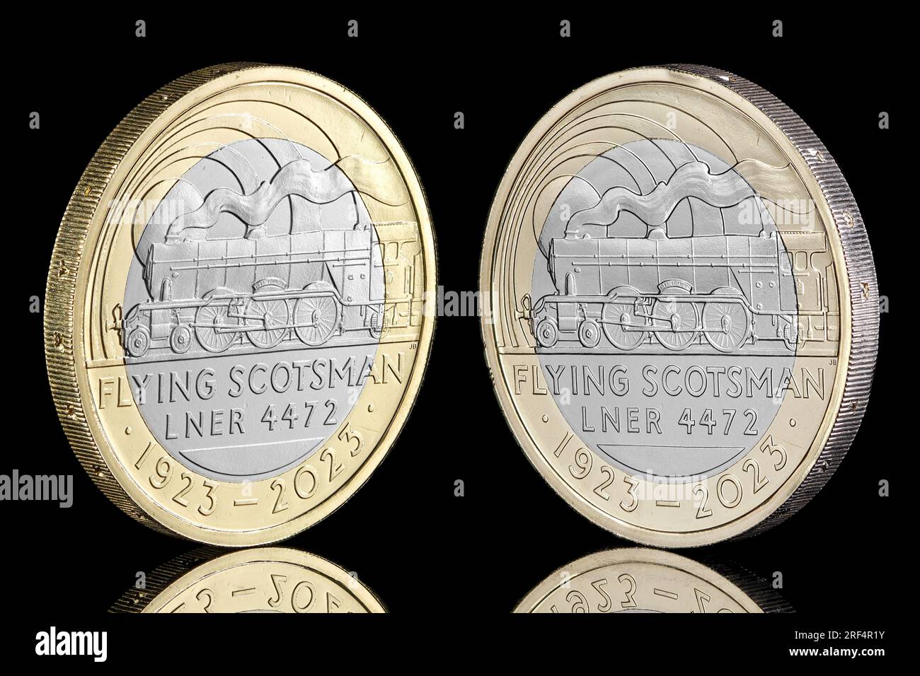2023 £2 coin to commemorate the centenary of the Flying Scotsman steam ...