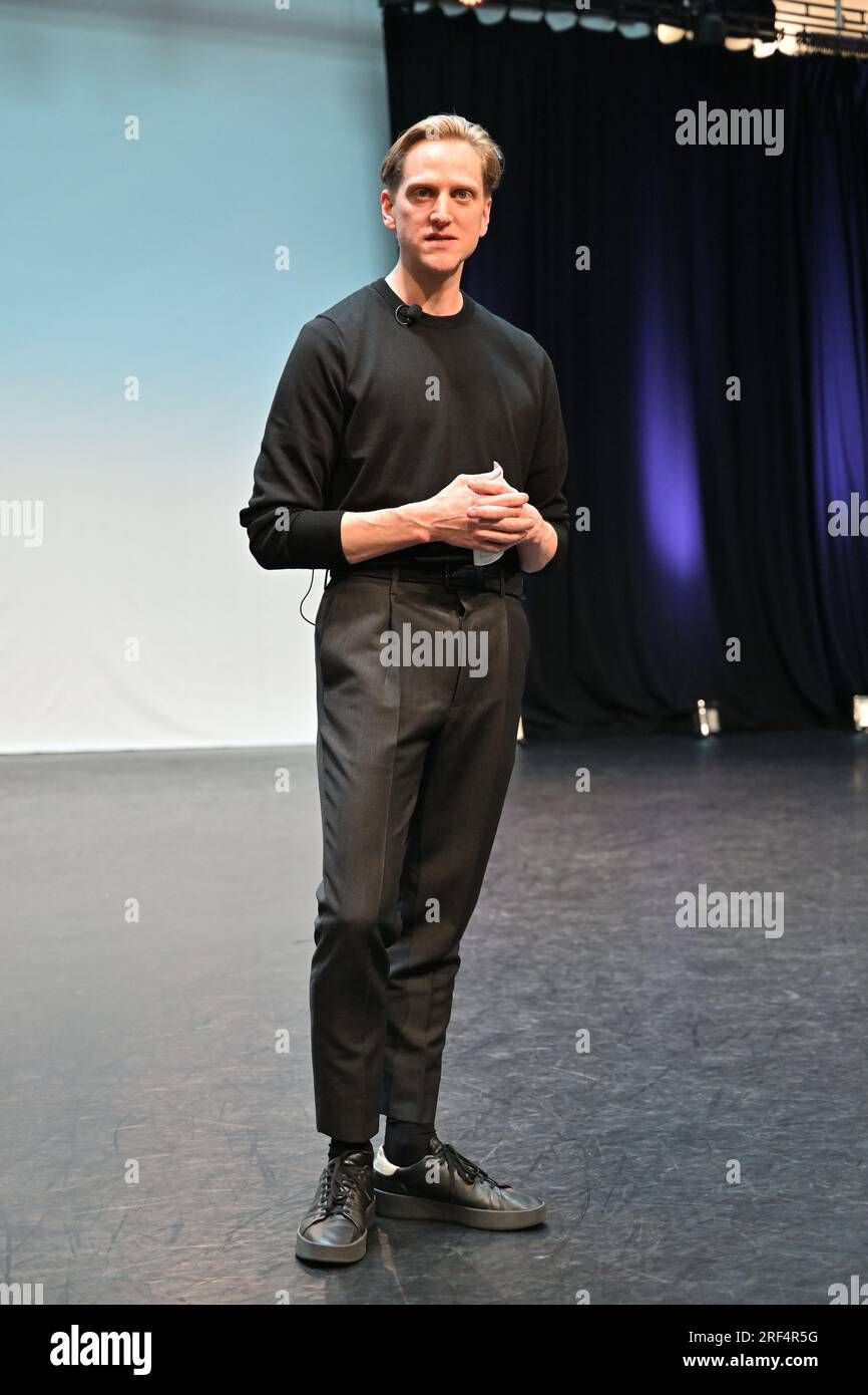 31 July 2023. London, UK. David Hallberg the artistic director of The ...