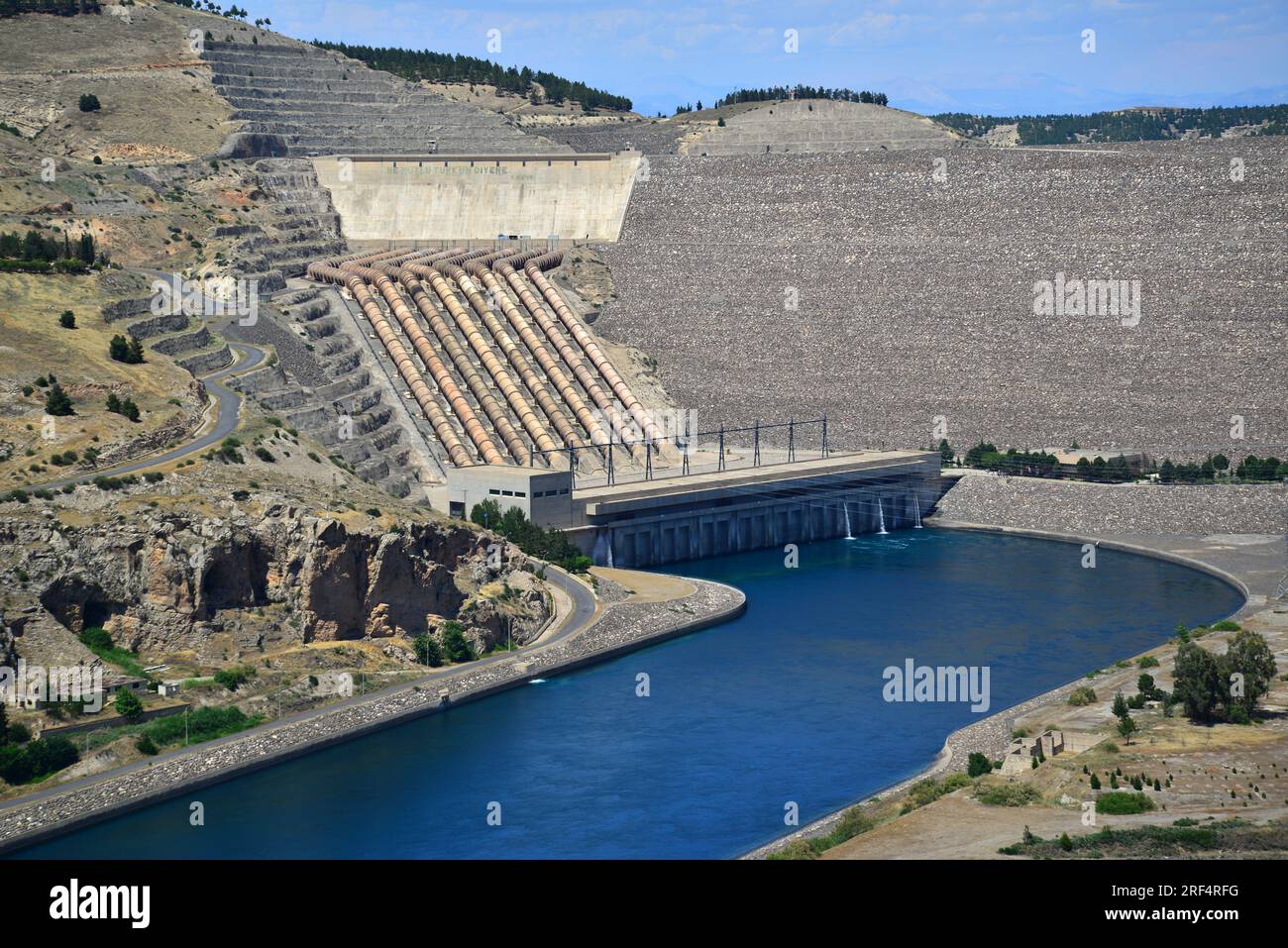 Ataturk dam reservoir hi-res stock photography and images - Alamy