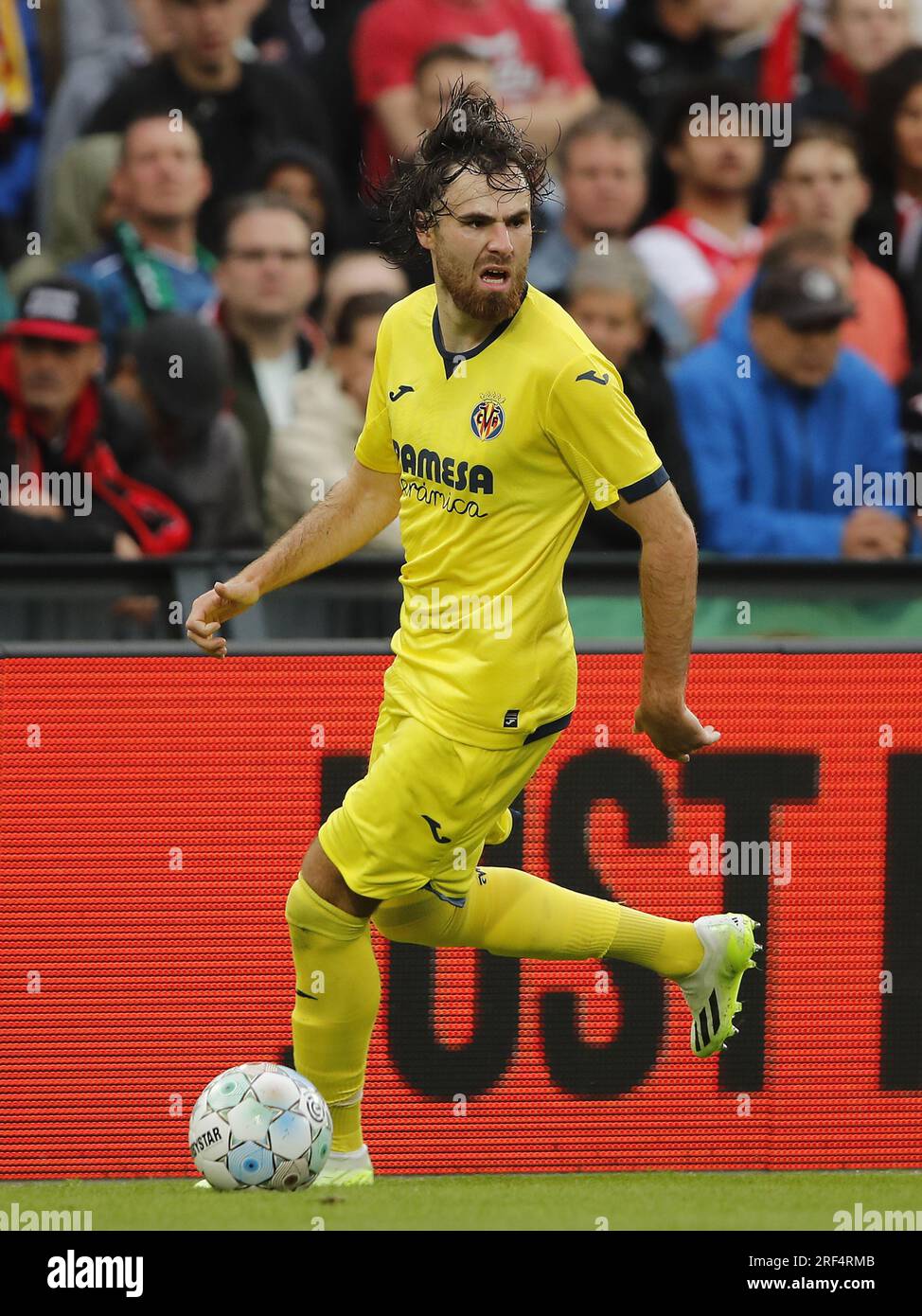 ROTTERDAM - Ben Brereton of Villarreal CF during the friendly match ...