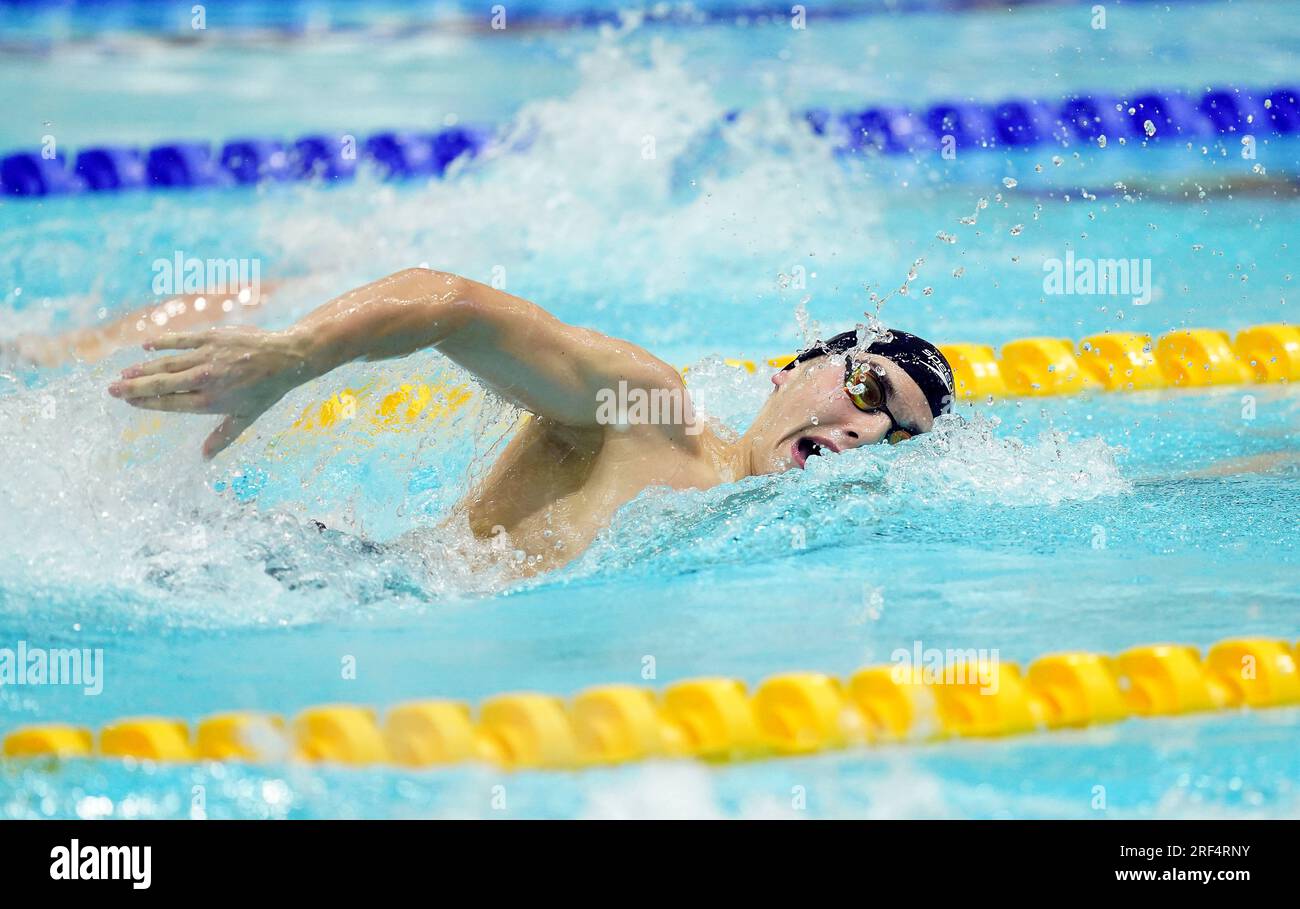 Great Britain’s William Ellard in action during the Men's 200m ...