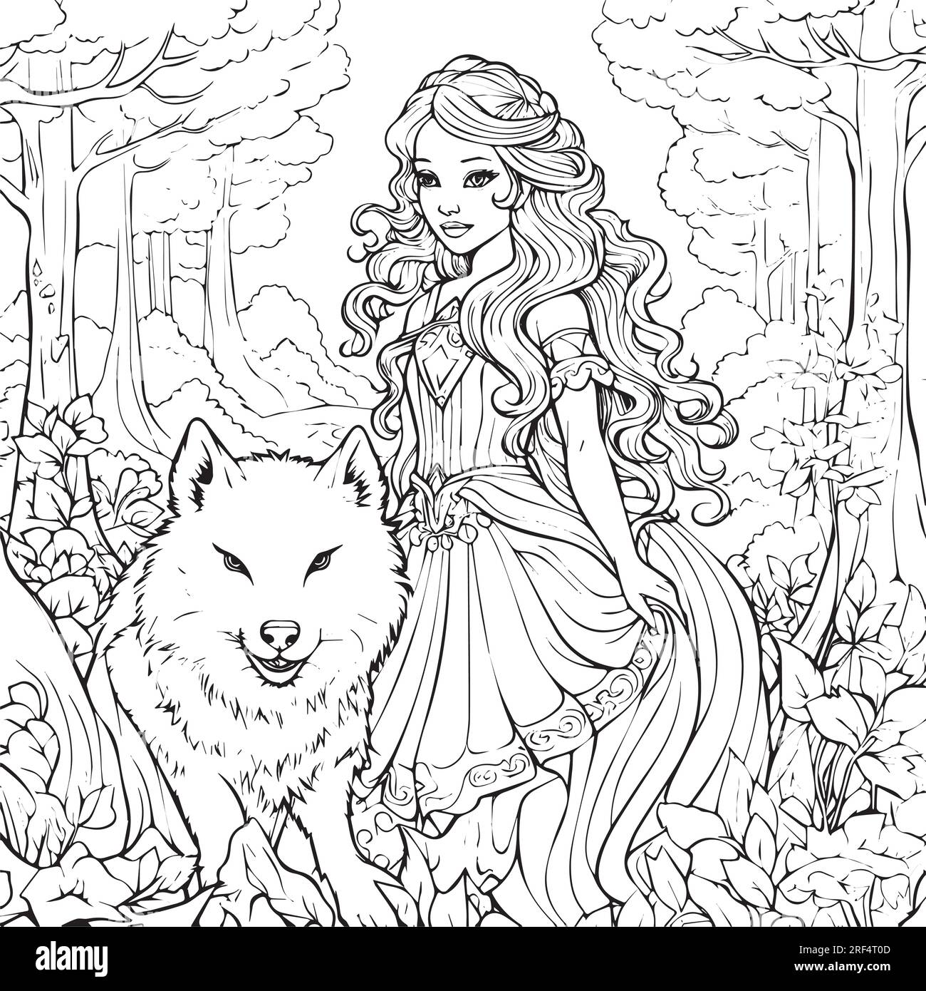 Pet coloring pages for adults Black and White Stock Photos & Images - Alamy