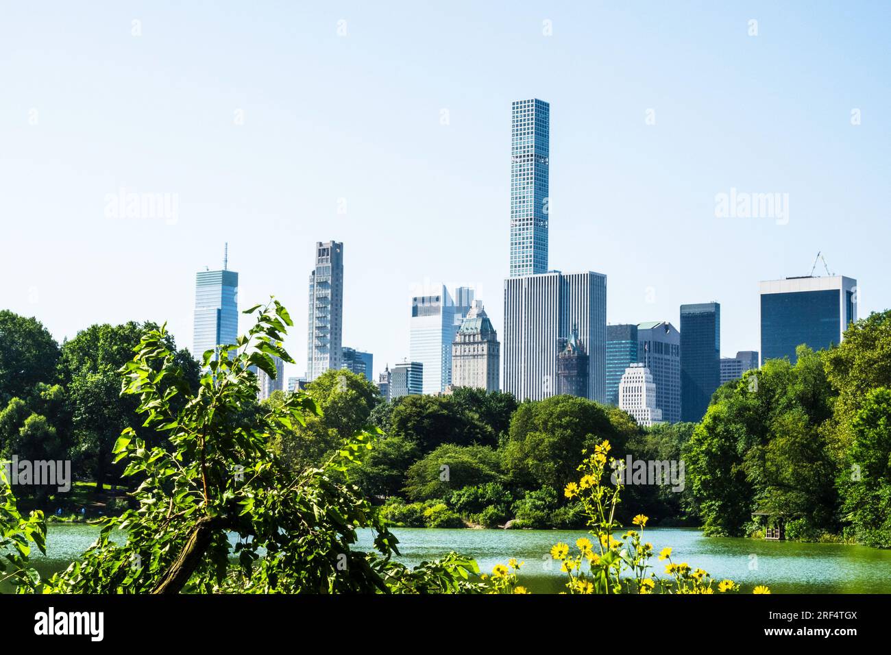 Super tall, skyscrapers, dominate midtown skyline as seen from Central ...