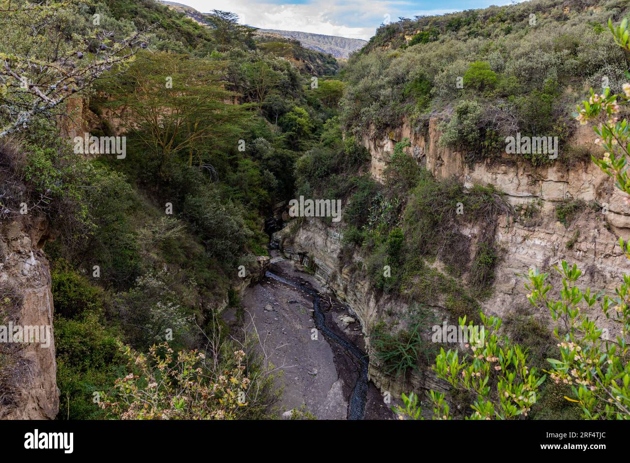 Landscape Nature At Hells Gate National Park Great Rift Valley Nakuru ...