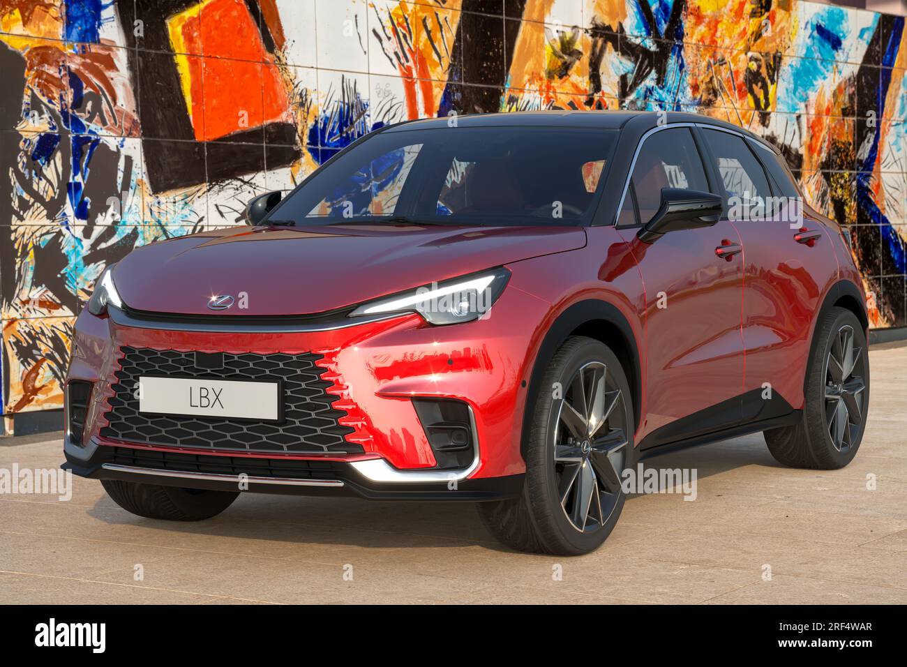 New Lexus LBX - eye-catching design, new generation hybrid powertrain ...