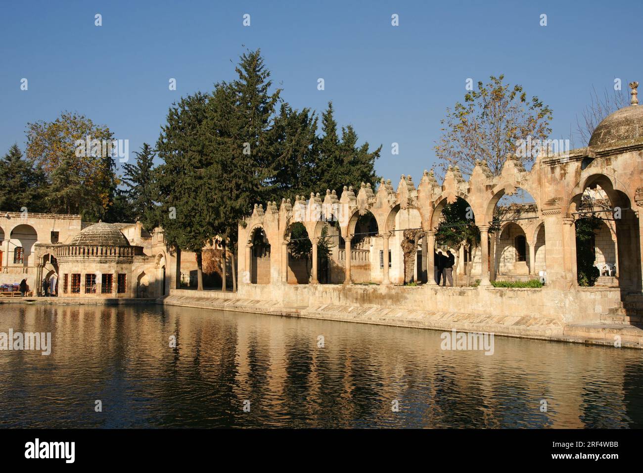 Located in Sanliurfa, Turkey, Lake Balikli is one of the most visited ...