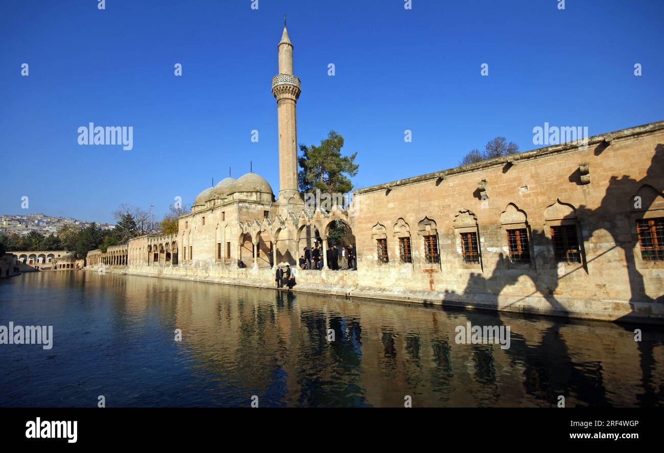 Located in Sanliurfa, Turkey, Lake Balikli is one of the most visited ...
