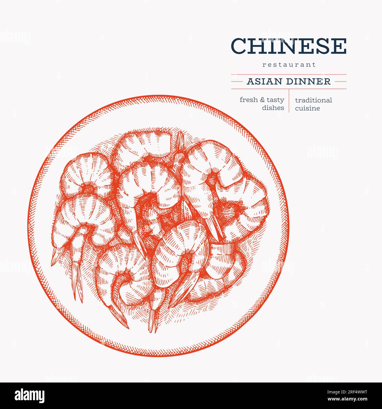 Chinese Plate Illustration