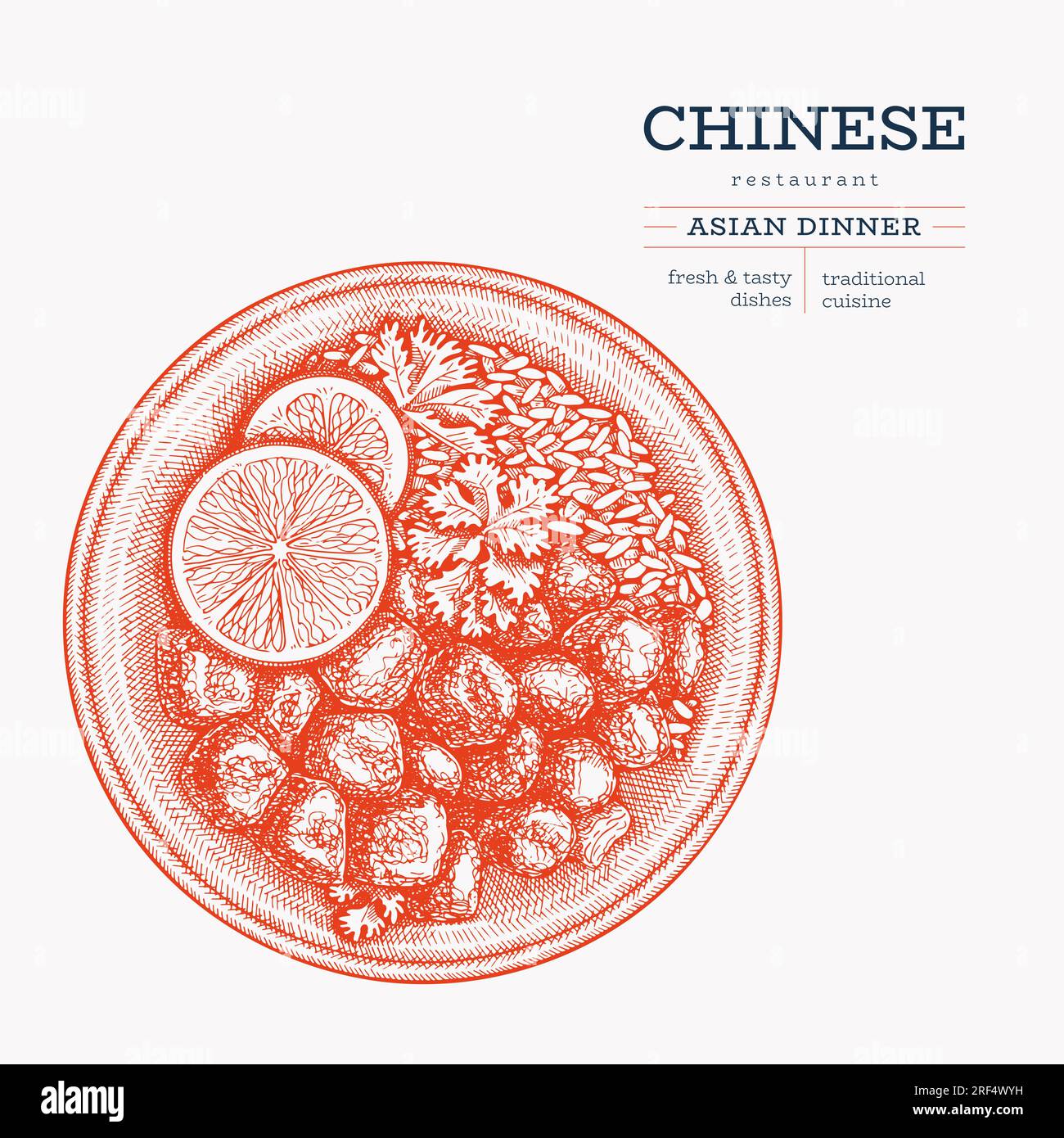 Top view sweet fried Stock Vector Images - Alamy