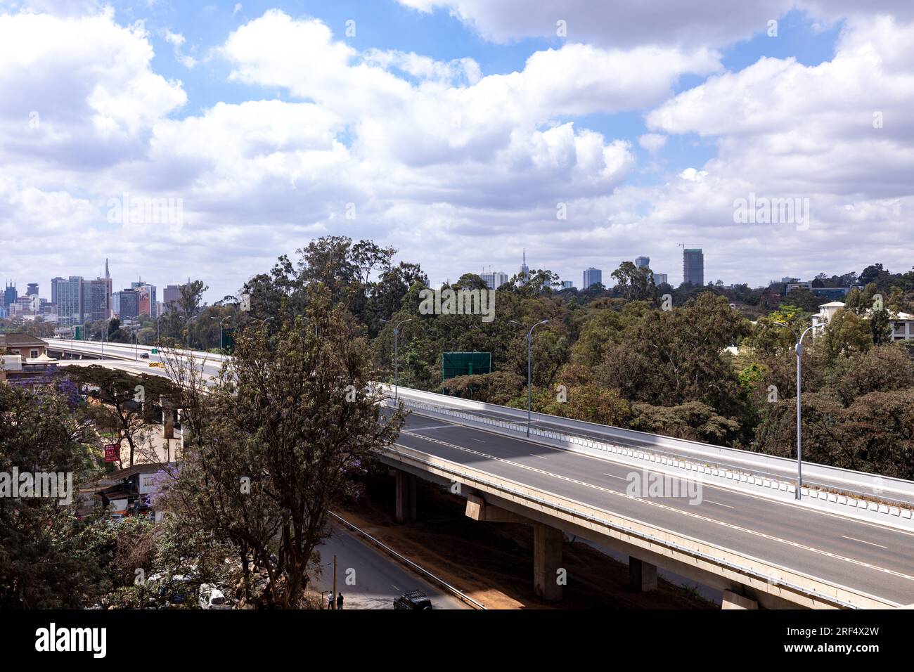 Nairobi Capital Kenya Skyline Skyscrapers Modern Landmark Buildings ...