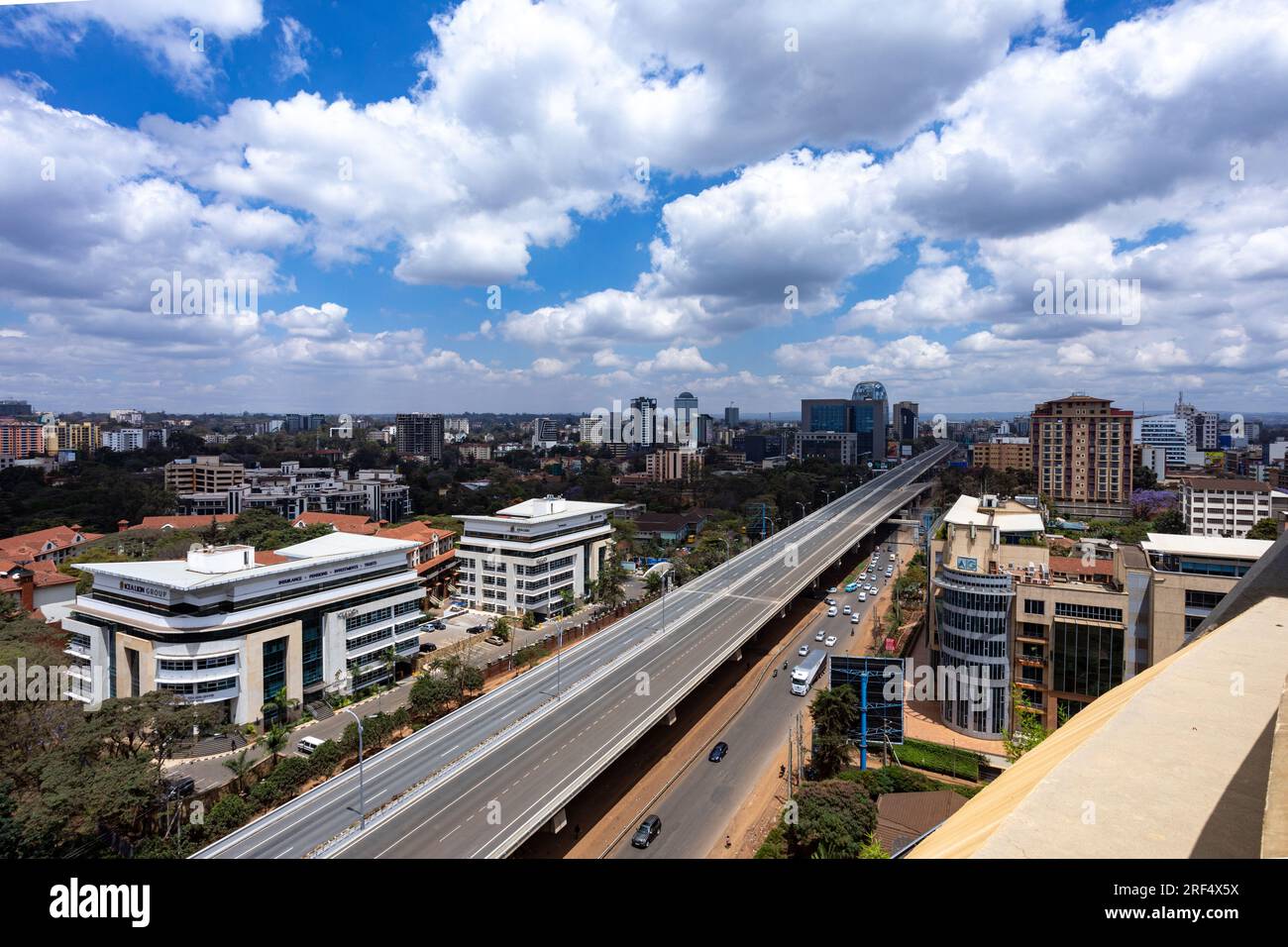 Nairobi night skyline hi-res stock photography and images - Alamy