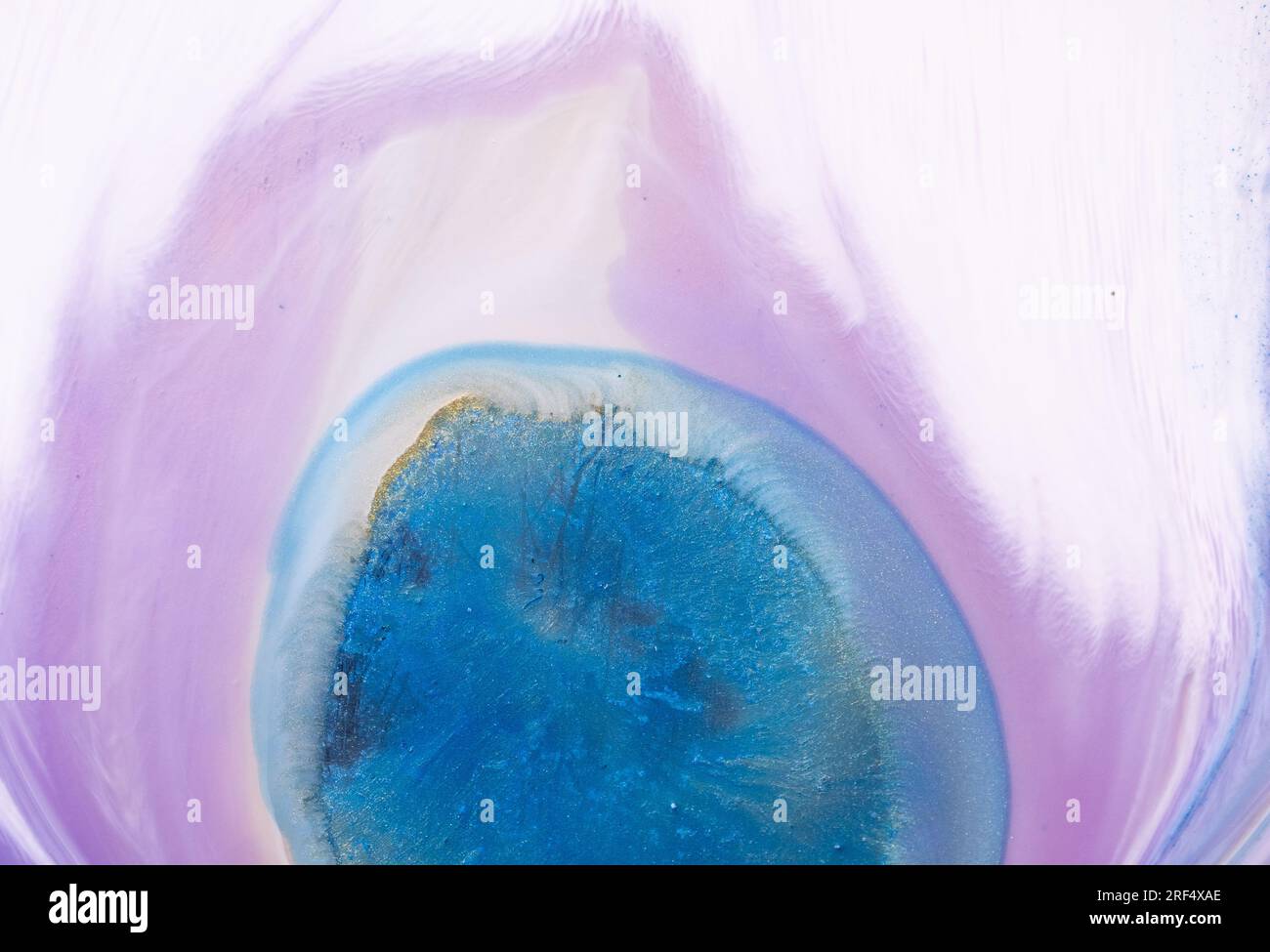 Abstract created using the technique of liquid acrylic. Abstract ...