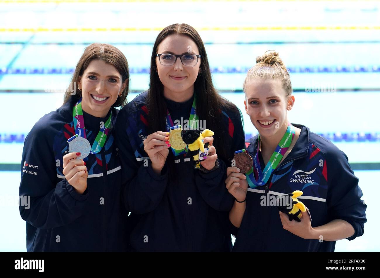 Great Britain’s Jessica-Jane Applegate (Gold), alongside compatriots ...