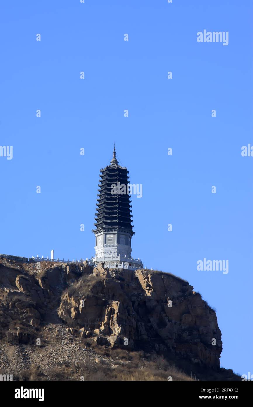 close up of scenic spot building ª pagoda Stock Photo - Alamy