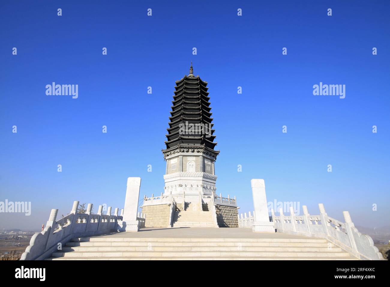 close up of scenic spot building ª pagoda Stock Photo - Alamy