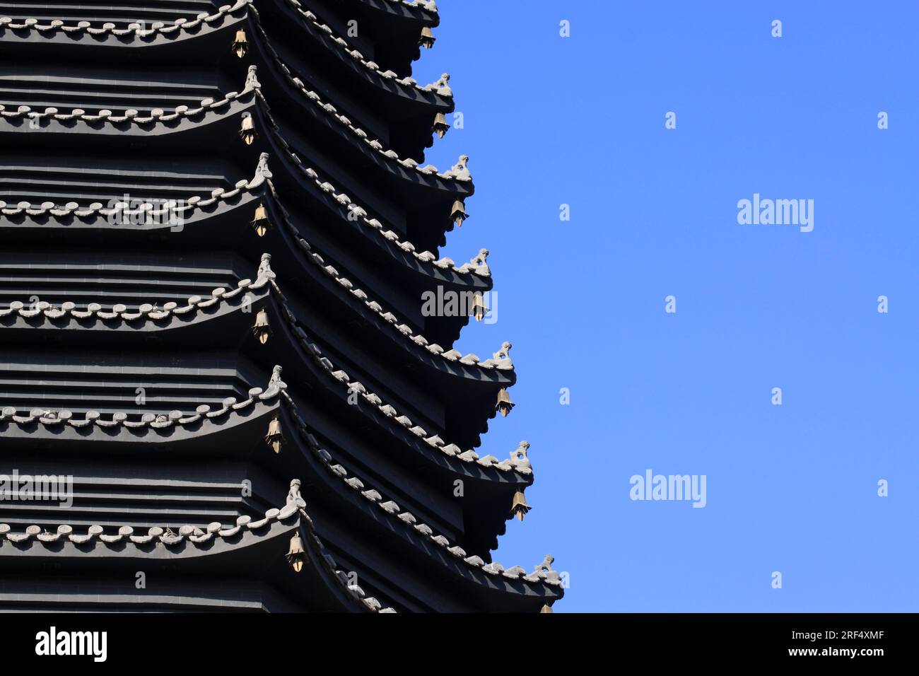 close up of scenic spot building ª pagoda Stock Photo - Alamy