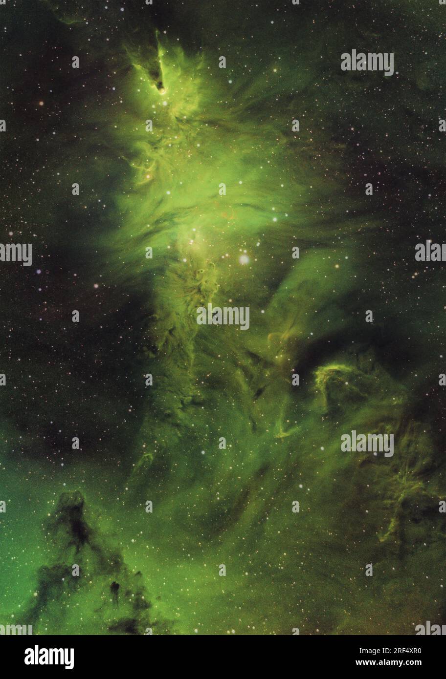 Christmas Tree Nebula Stock Photo - Alamy