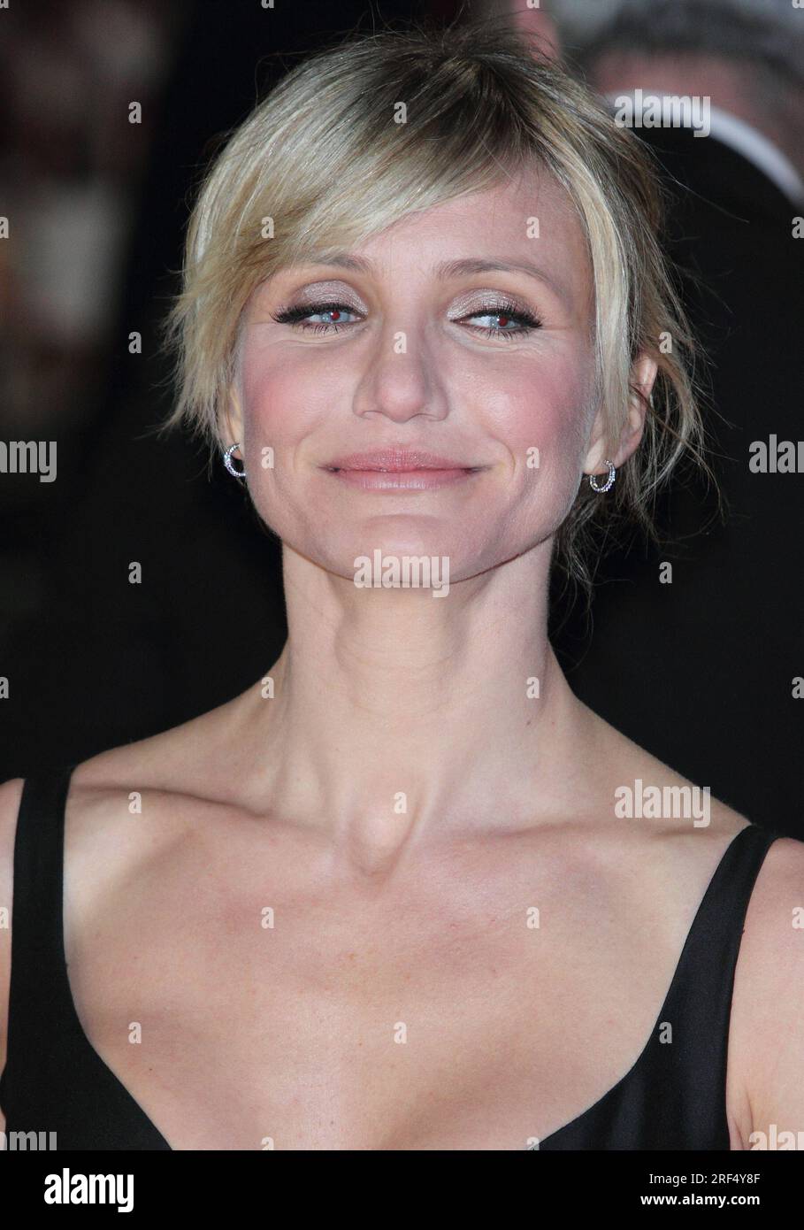 London, UK. Cameron Diaz at the World Premiere of 'Gambit' held at the ...