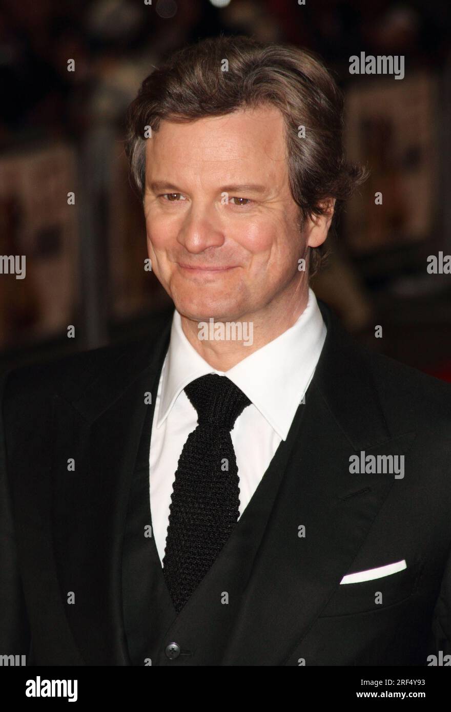 London, UK. Colin Firth at the World Premiere of 'Gambit' held at the ...