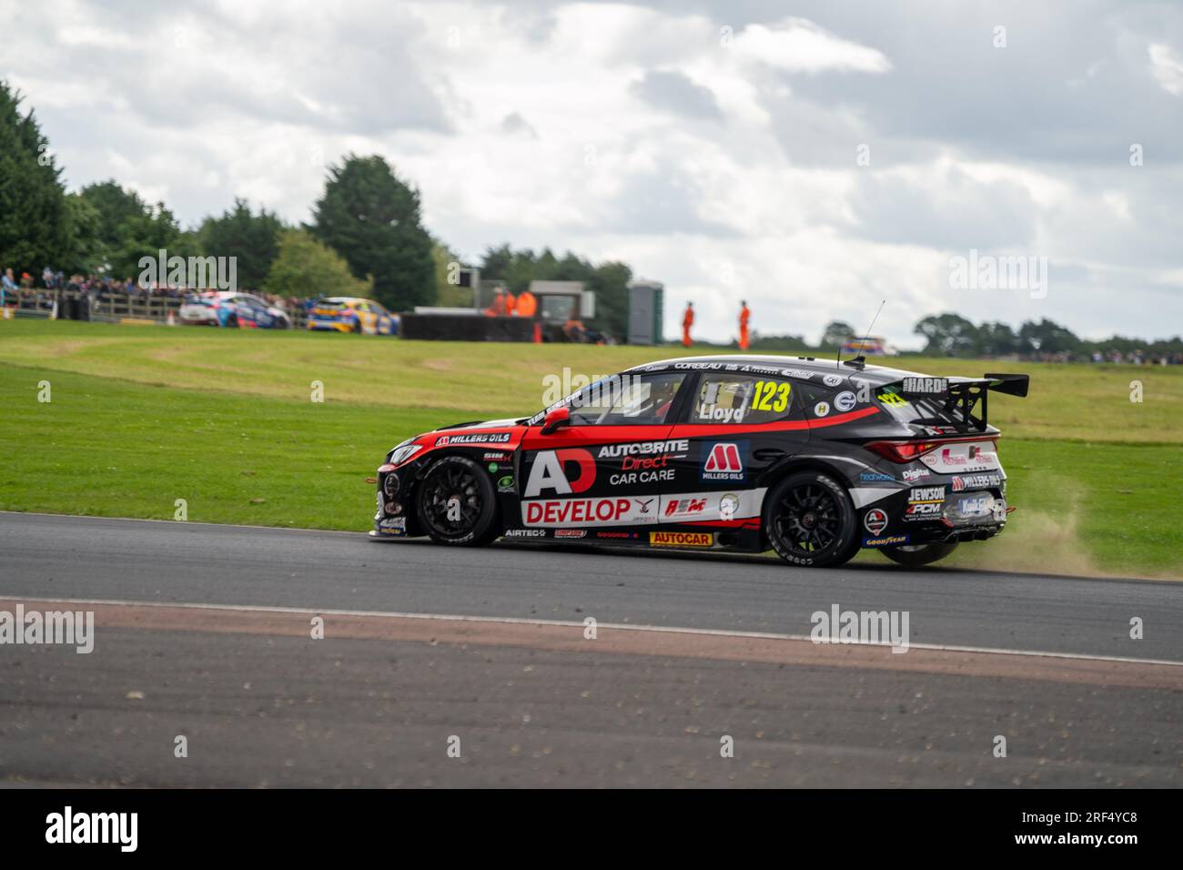 Round 17 during the British Touring Car Championship at Croft Circuit ...
