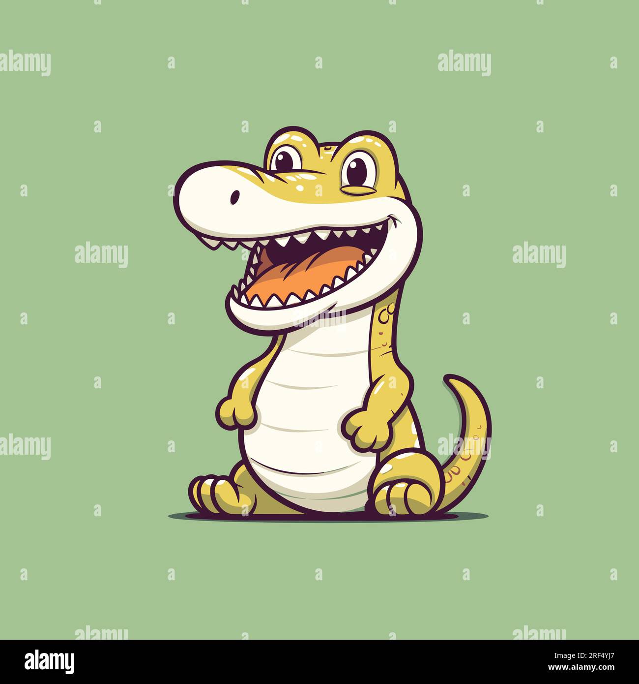 Cute Baby Alligator Cartoon Cute Baby Alligator T Shirt