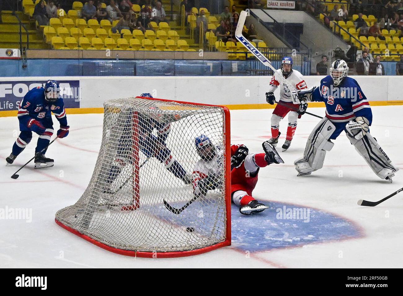 Breclav, Czech Republic. 31st July, 2023. Hlinka Gretzky Cup, annual ...