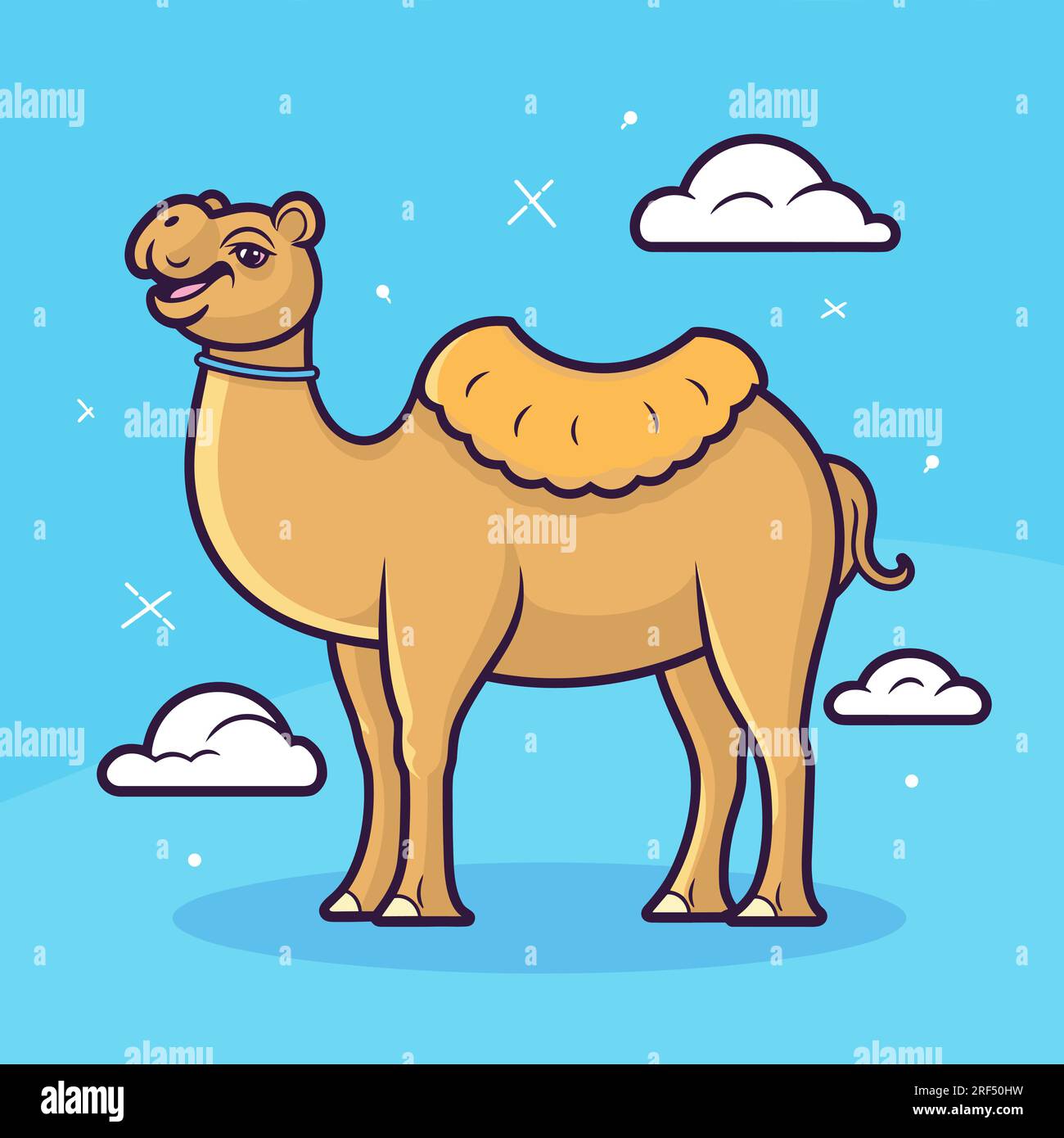 Dromedary cub Stock Vector Images - Alamy
