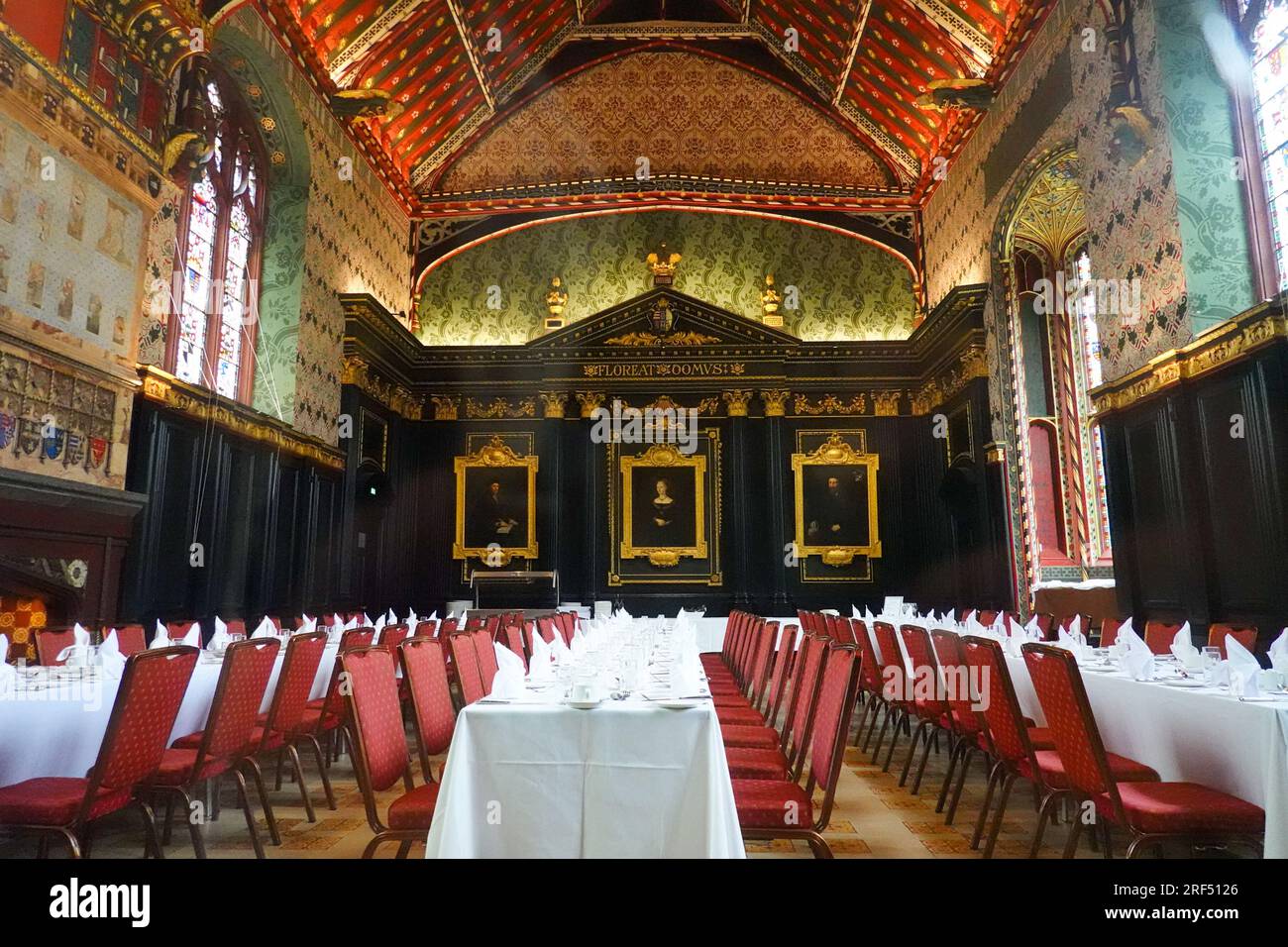 Queens' College, Old Hall Stock Photo - Alamy