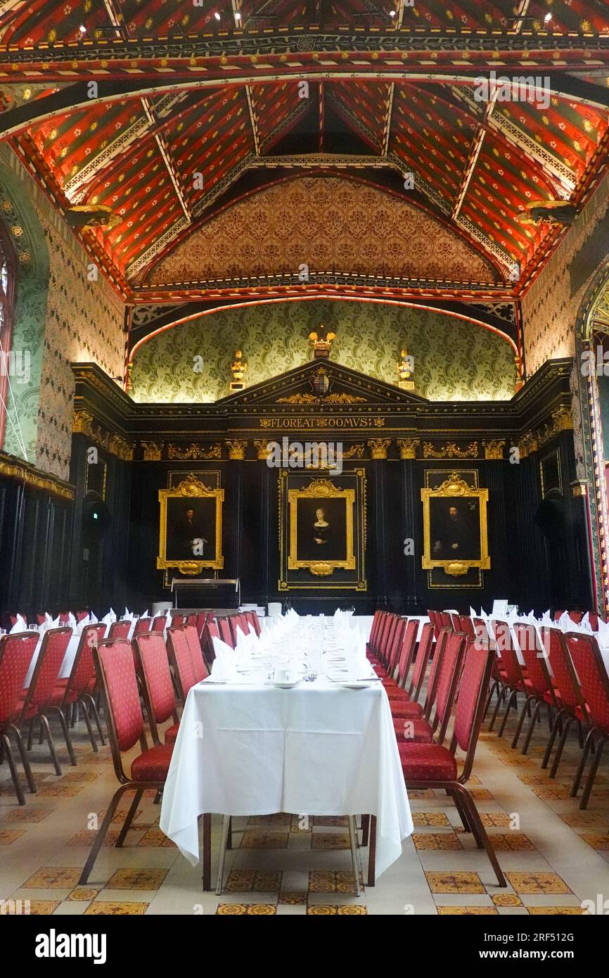 Queens' College, Old Hall Stock Photo - Alamy