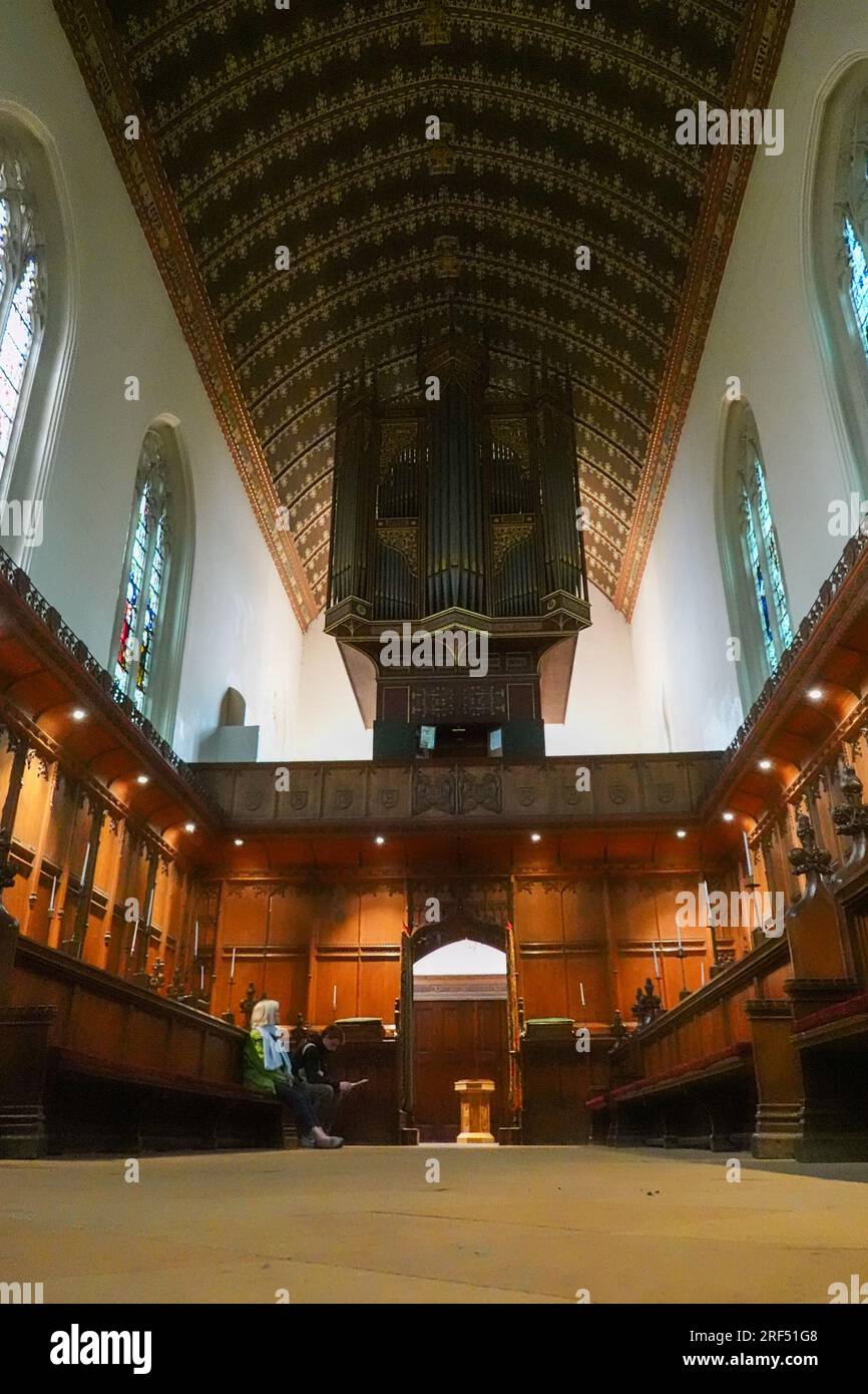 Queens college chapel cambridge university hi-res stock photography and ...