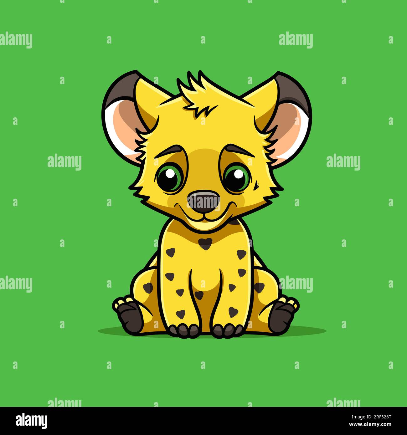 Cartoon hyena cub hi-res stock photography and images - Alamy