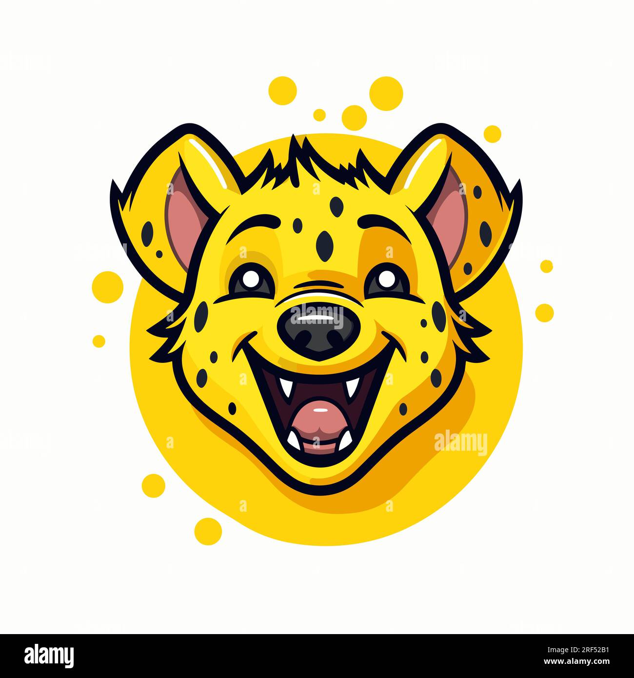 Hyena cub symbol hi-res stock photography and images - Alamy