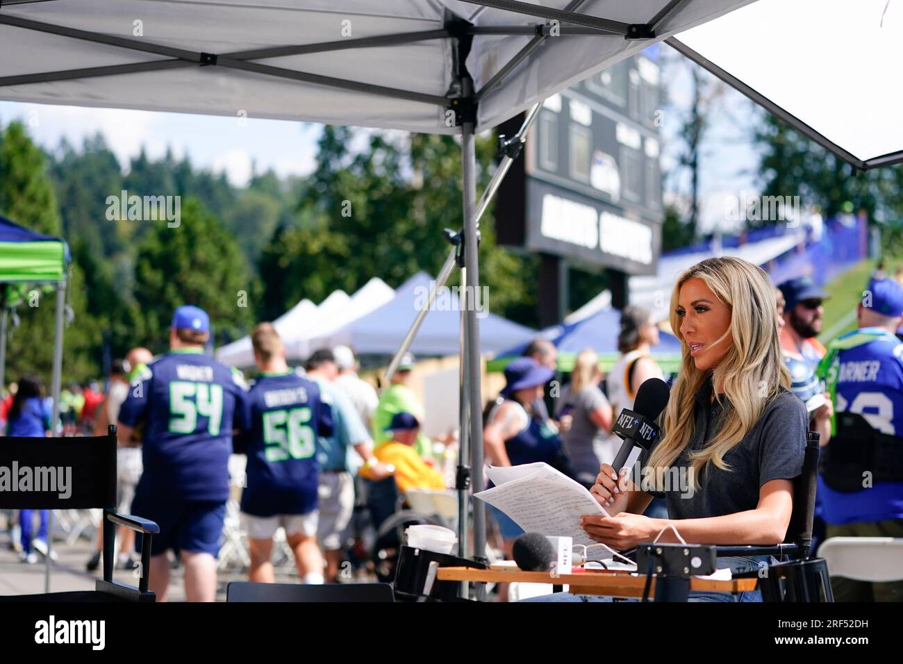 The NFL Network's Taylor Bisciotti during a "Back Together Weekend ...