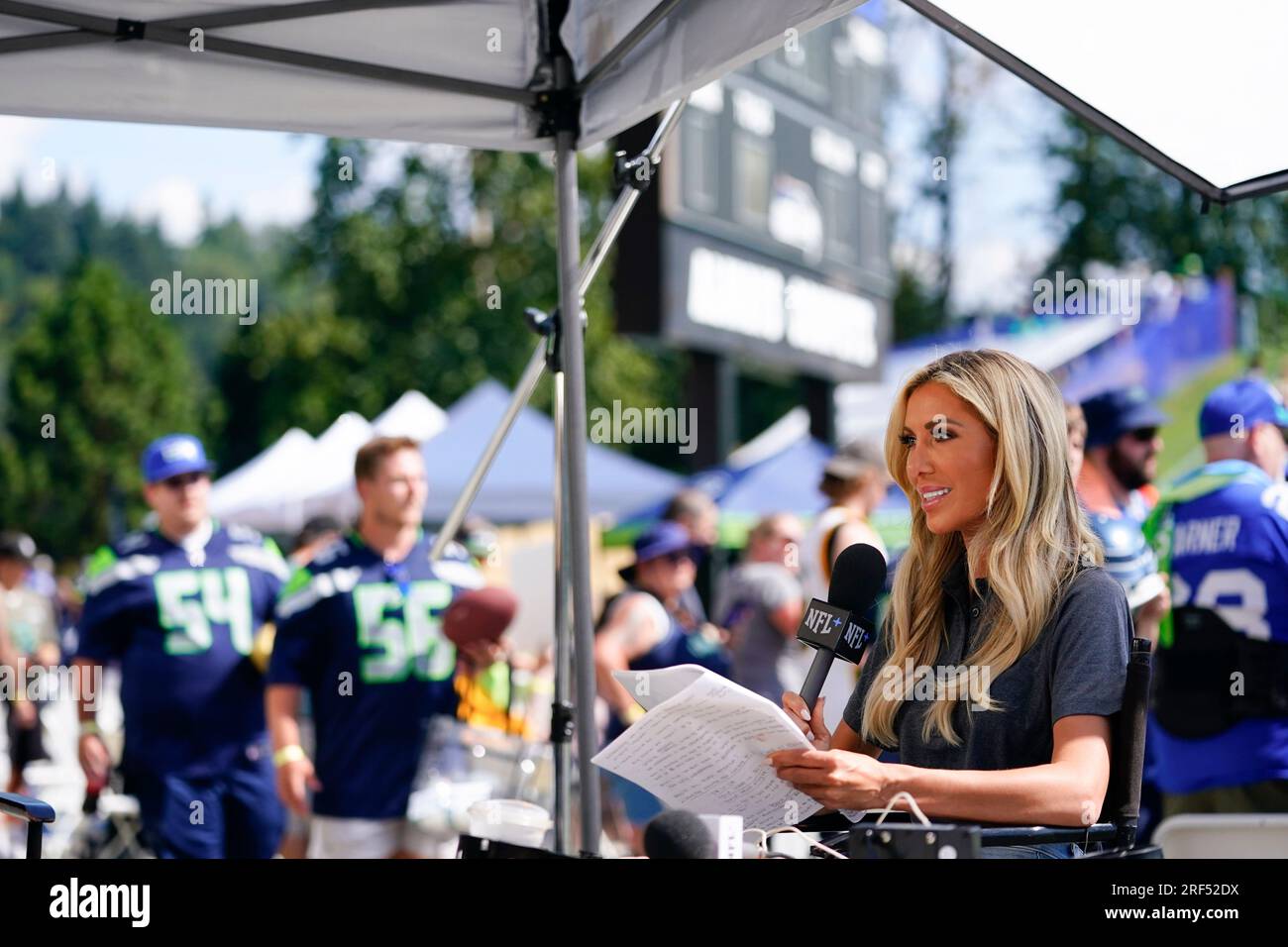 The NFL Network's Taylor Bisciotti during a "Back Together Weekend ...