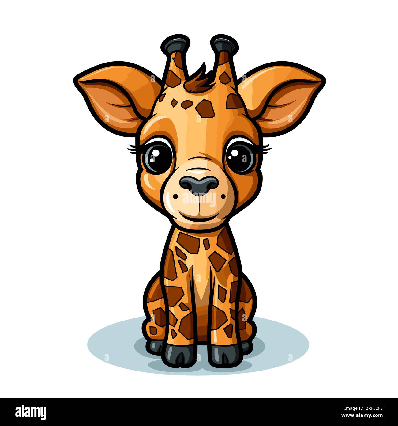 Cute Giraffe Doodle