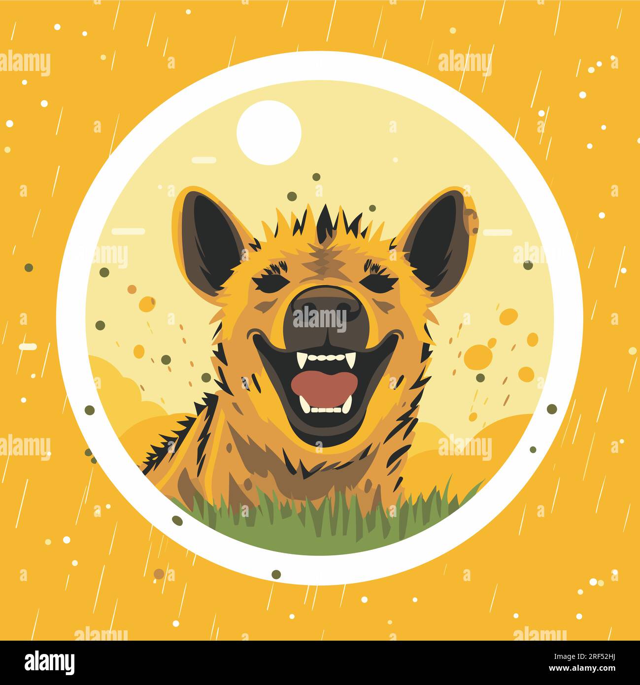 Hyena cub drawing hi-res stock photography and images - Alamy