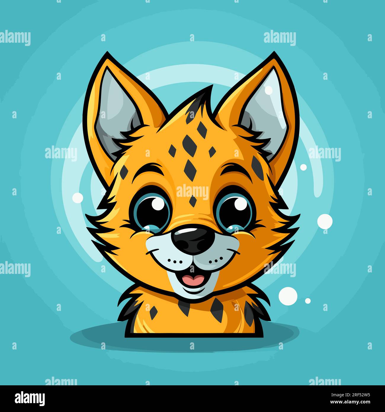 Hyena cub symbol hi-res stock photography and images - Alamy