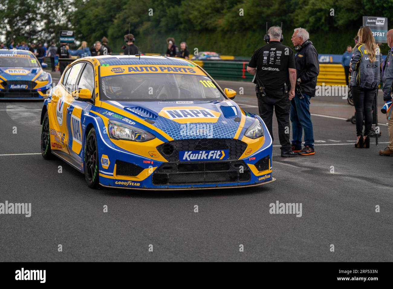 Round 18 during the British Touring Car Championship at Croft Circuit ...
